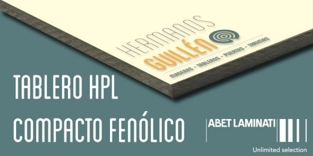 Tablero Compacto Fenólico HPL | MADERAS HERMANOS GUILLEN