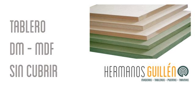 Tableros DM – MDF sin cubrir | MADERAS HERMANOS GUILLEN