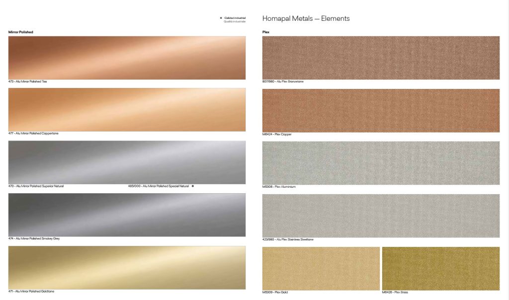 Laminados HPL Homapal – Formica | MADERAS HERMANOS GUILLEN